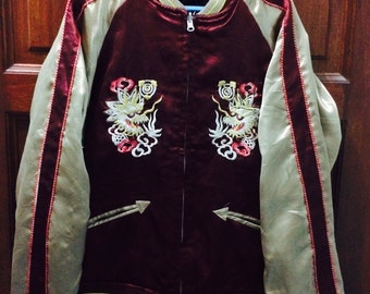 Vintage dragon jacket – Etsy