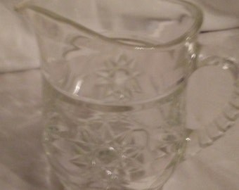 Cut glass pitcher | Etsy