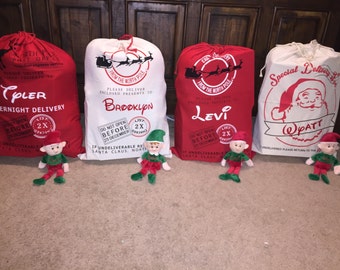 Large santa sack | Etsy
