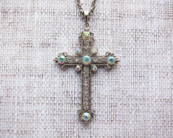 Cross necklace | Etsy