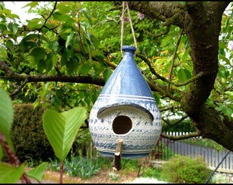 Ceramic bird house | Etsy