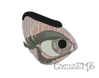 Eye embroidery | Etsy