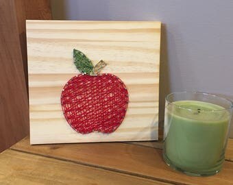 Apple string art | Etsy