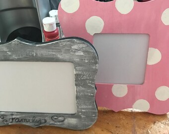 Polka dot frame | Etsy