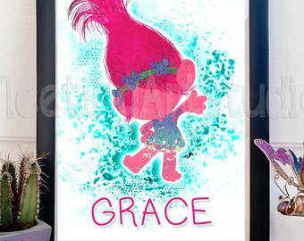 Trolls poster | Etsy