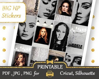 Celebrity stickers | Etsy