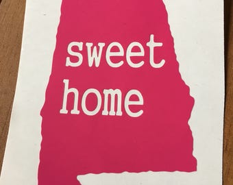 Alabama yeti decal | Etsy