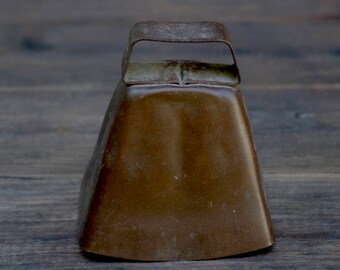 Antique cow bell | Etsy