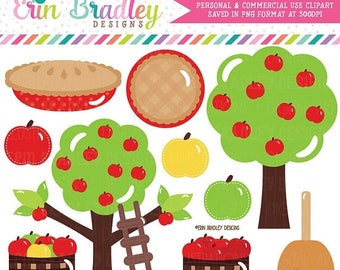 Apple pie clipart | Etsy