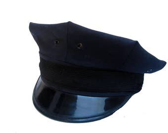 Vintage police hat | Etsy