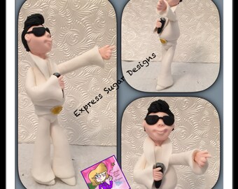 Elvis cake topper | Etsy