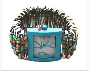 Safety pin watch | Etsy