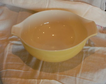 Yellow pyrex bowl | Etsy
