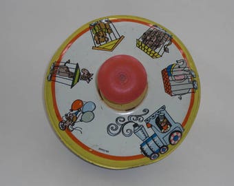 Metal spinning top | Etsy