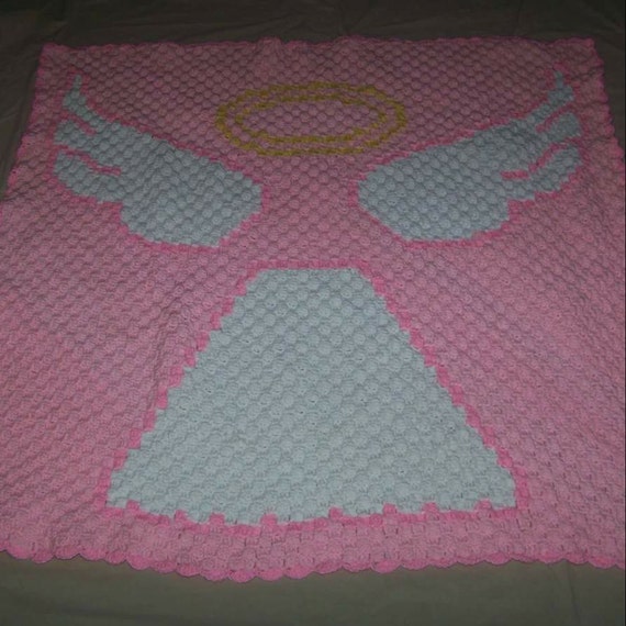 c2c pattern / crochet pattern / c2c afghan pattern / ANGEL