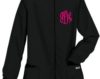 Monogrammed scrubs | Etsy
