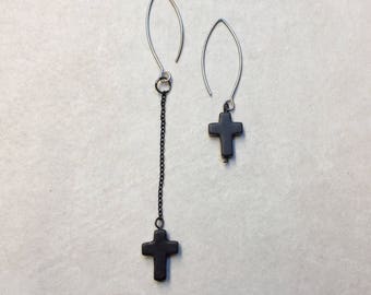 Edgy earrings | Etsy