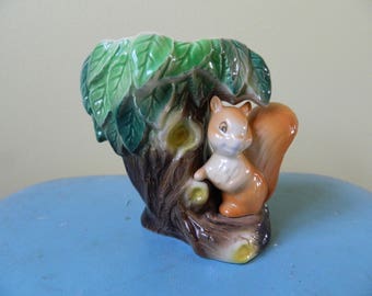 Squirrel planter | Etsy