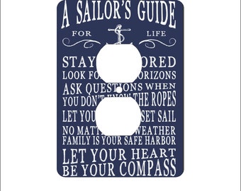 Items similar to BASEBALL PRINT Metal Outlet Cover on Etsy