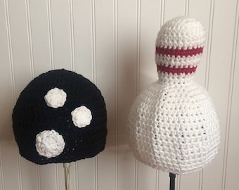 Bowling pin hat | Etsy