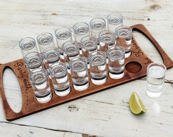 Shot glass holder | Etsy