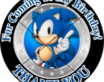 Sonic party favors | Etsy