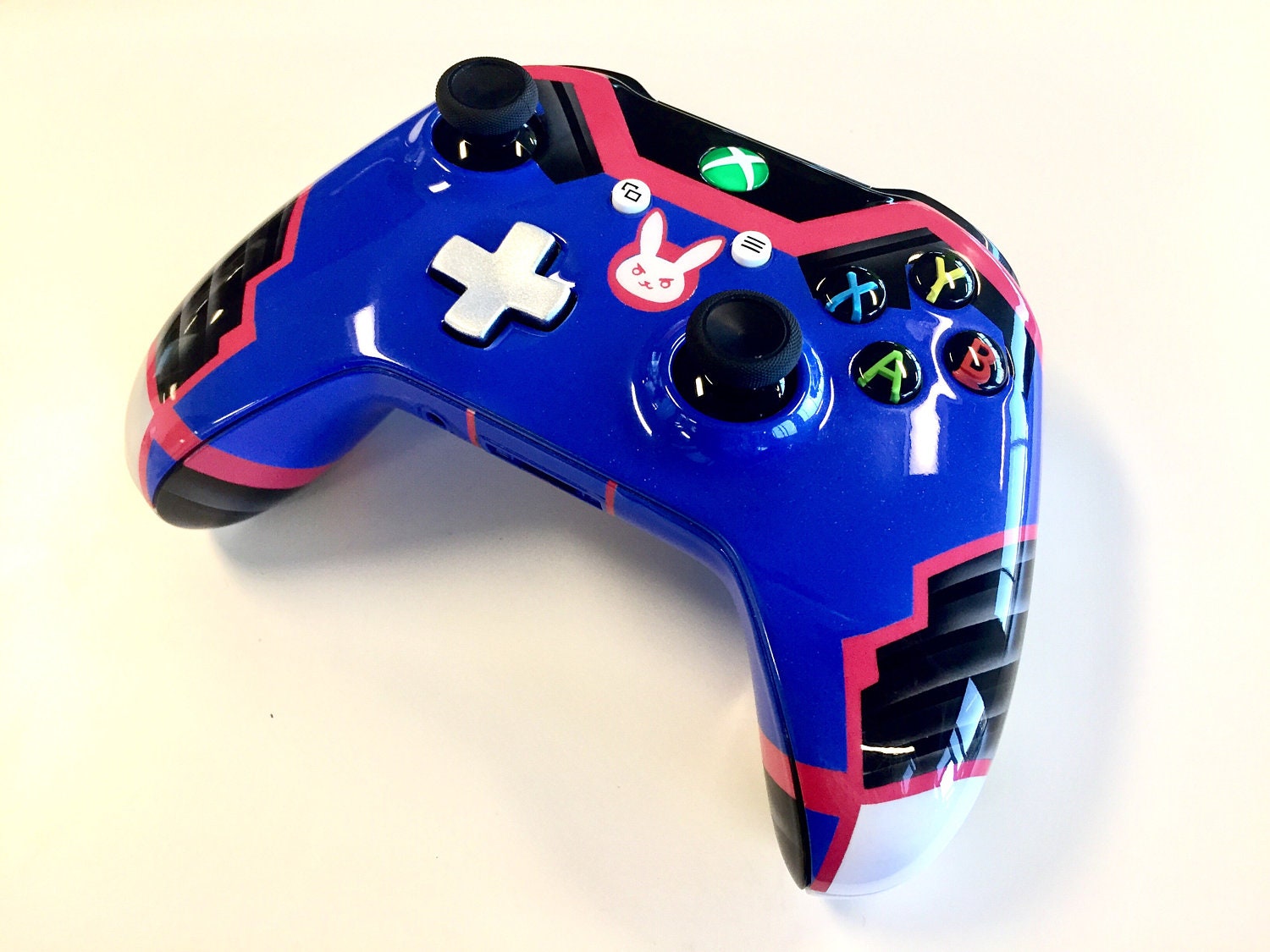 Custom Painted Overwatch D.VA Suit Xbox One Wireless