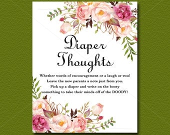 Diaper message | Etsy