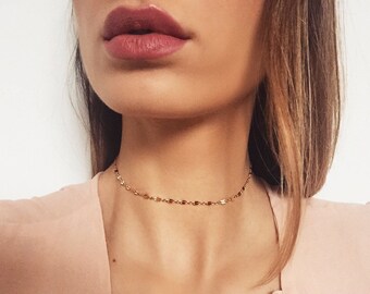 Dainty choker | Etsy
