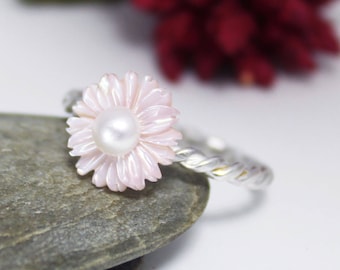 Spring flower ring | Etsy