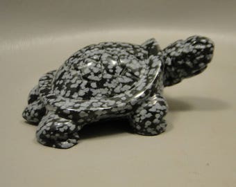 Carved stone turtle | Etsy