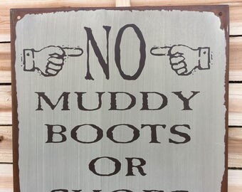 Muddy boots | Etsy