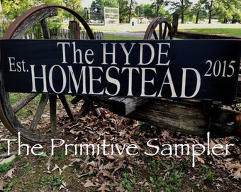 Homestead signs | Etsy
