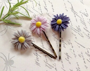 Periwinkle hair pin | Etsy