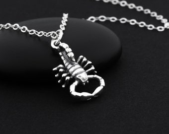 Scorpio necklace – Etsy