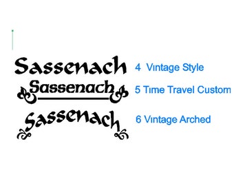 Outlander sticker | Etsy