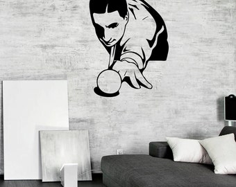 Billiard decal | Etsy