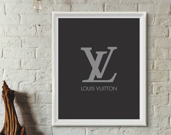 Louis vuitton poster | Etsy