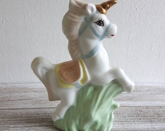 Unicorn figurines | Etsy