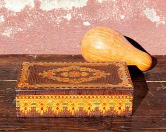 Antique wood box | Etsy