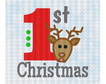 Baby first christmas | Etsy