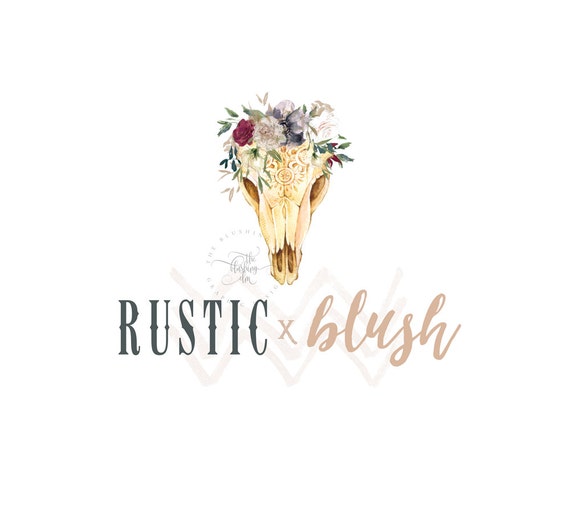 Rustic Logo Premade Logo Graphic Design Business Logo Logo