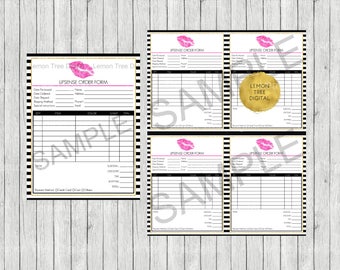 Lipsense order form | Etsy