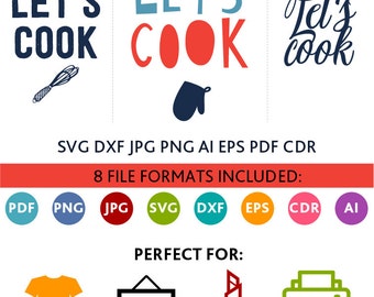 Lets cook | Etsy