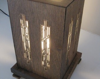 Laser cut light box | Etsy