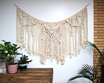 Macrame banner | Etsy