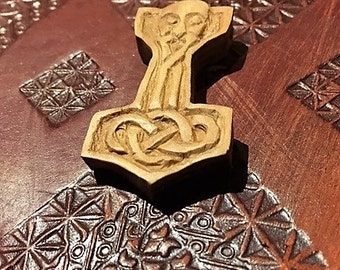 Viking wood carving | Etsy