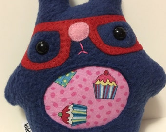 Bunny with glasses | Etsy