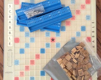 Scrabble tile racks | Etsy
