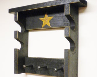 Items similar to Farmhouse Rolling Pin Bowl Rack Primitive Kitchen ...